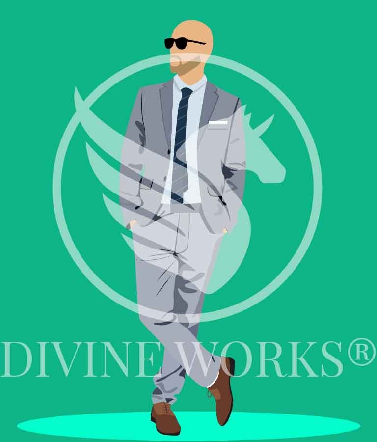 Free Business Man Vector Illustration