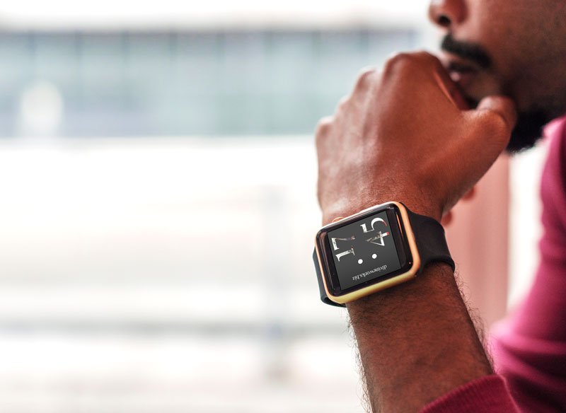Free Hand Watch Mockup