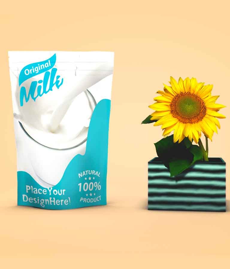 Free Milk Powder Mockup