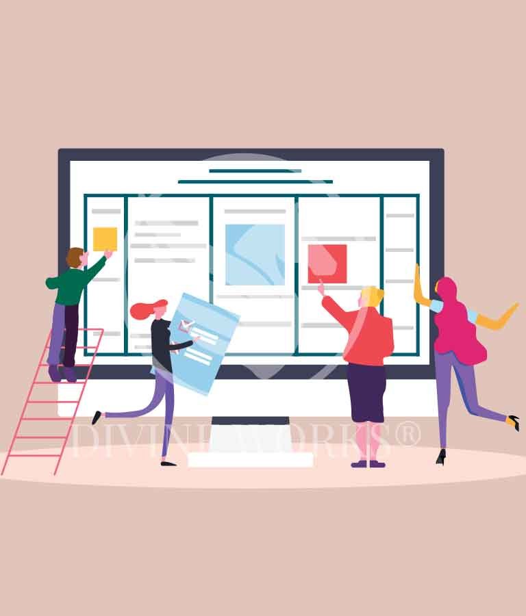 Free Team Planning Vector Illustration
