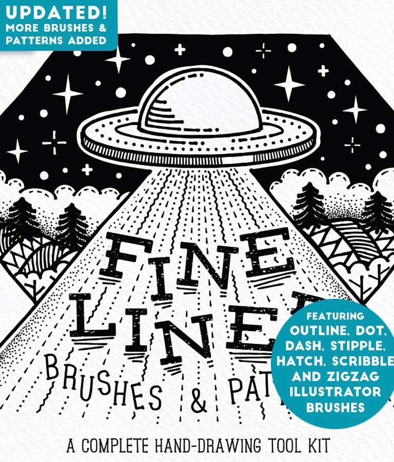 Fine Liner Brushes & Patterns