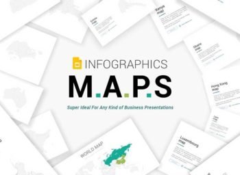 Maps Google Slides Infographics