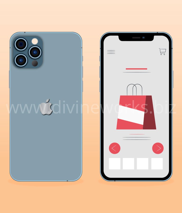 Download Free iPhone 12 Pro Illustration at Divine Works