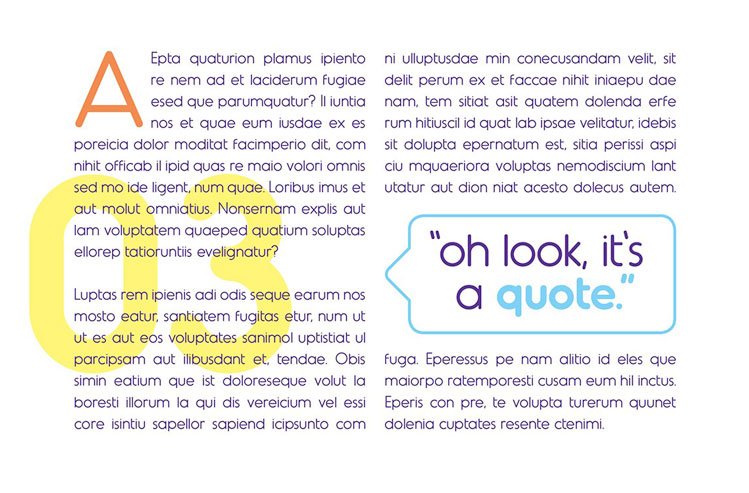 Oduda Rounded Typeface - Oduda - Rounded Typeface