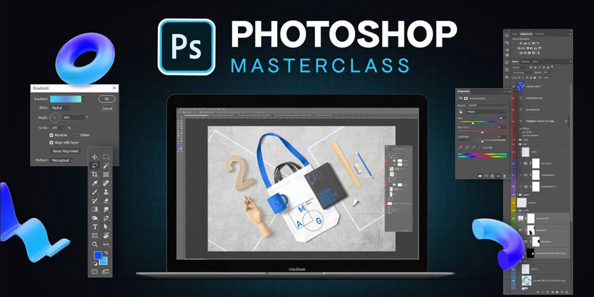 - Photoshop Masterclass for Graphic Designers